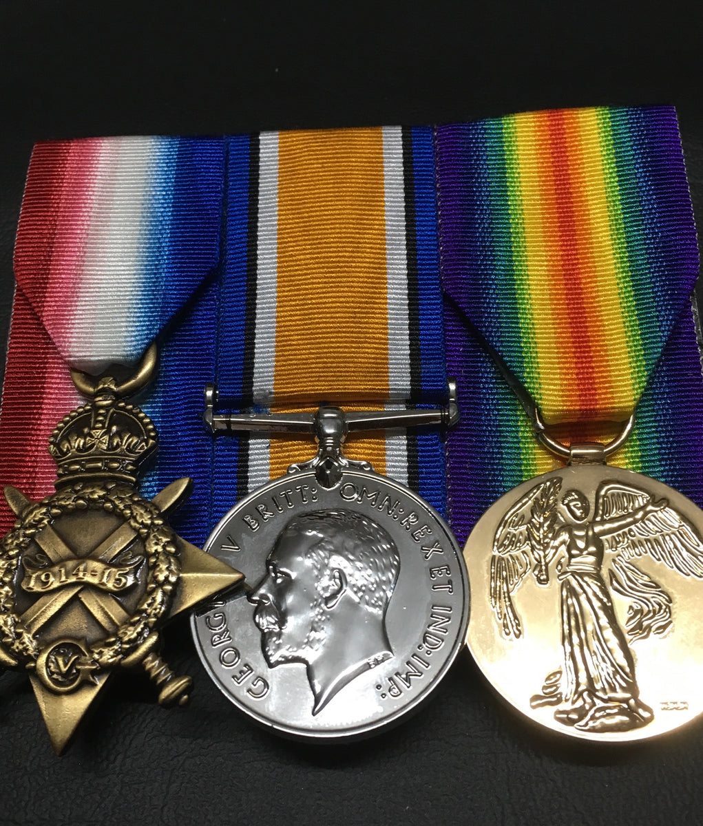 World war 1 Trio of full-size medals! – Medals R Us Australia