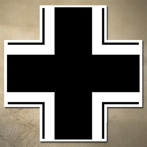 GERMAN IRON CROSS STICKER – Medals R Us Australia
