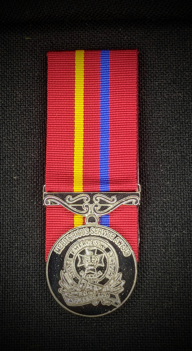 QLD SES Meritorious service award – Medals R Us Australia