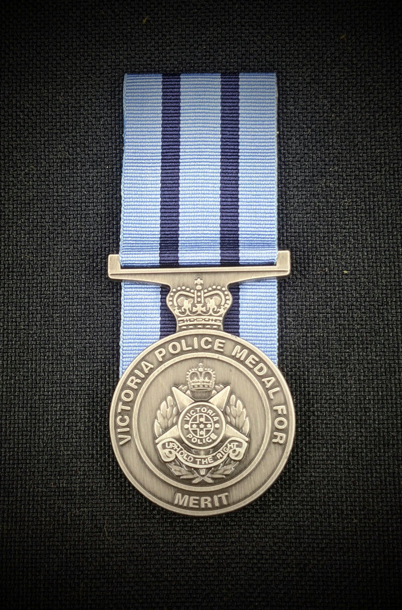 Vic Police merit – Medals R Us Australia