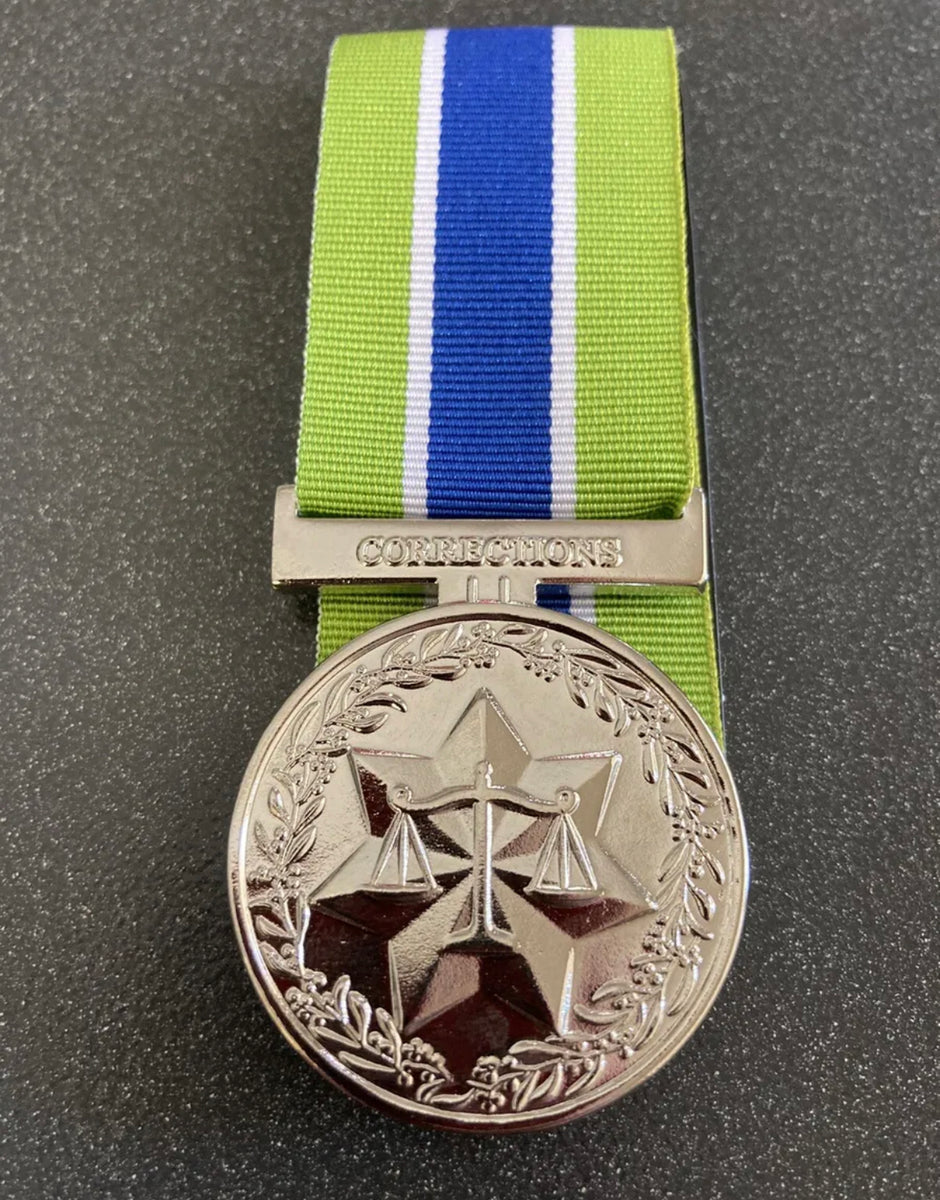 Australian Corrections Medal - Full Size – Medals R Us Australia